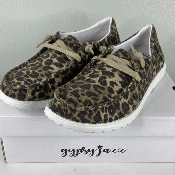 Gypsy Jazz | Shoes | Gypsy Jazz Cheetah Tan Leopard Print Slip On Shoe ...